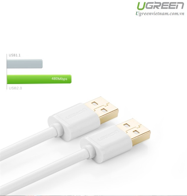 Bán cáp USB 2 đầu dương , cáp USB dài 3m chính hãng Ugreen 2 đầu đực ...